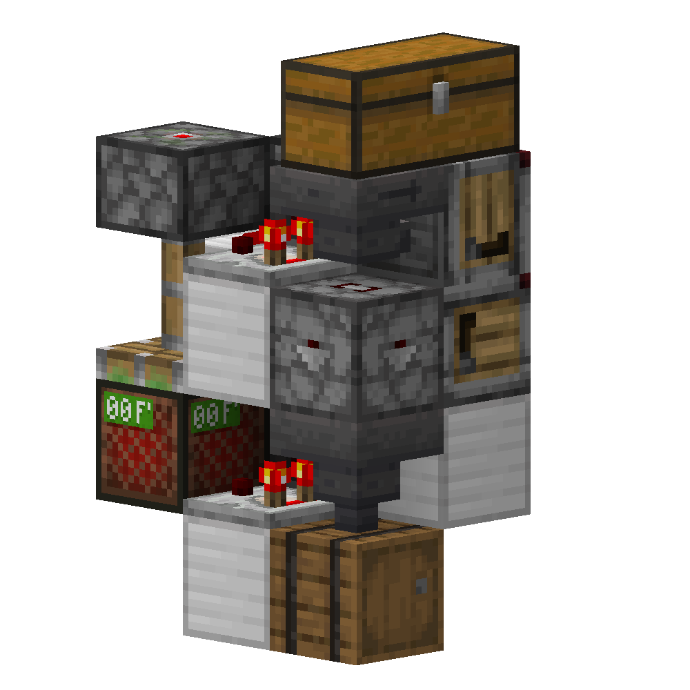 Iron Block to Shears Crafter